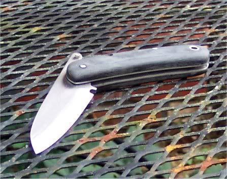First folder (Friction folder: micarta and 1095) | BladeForums.com