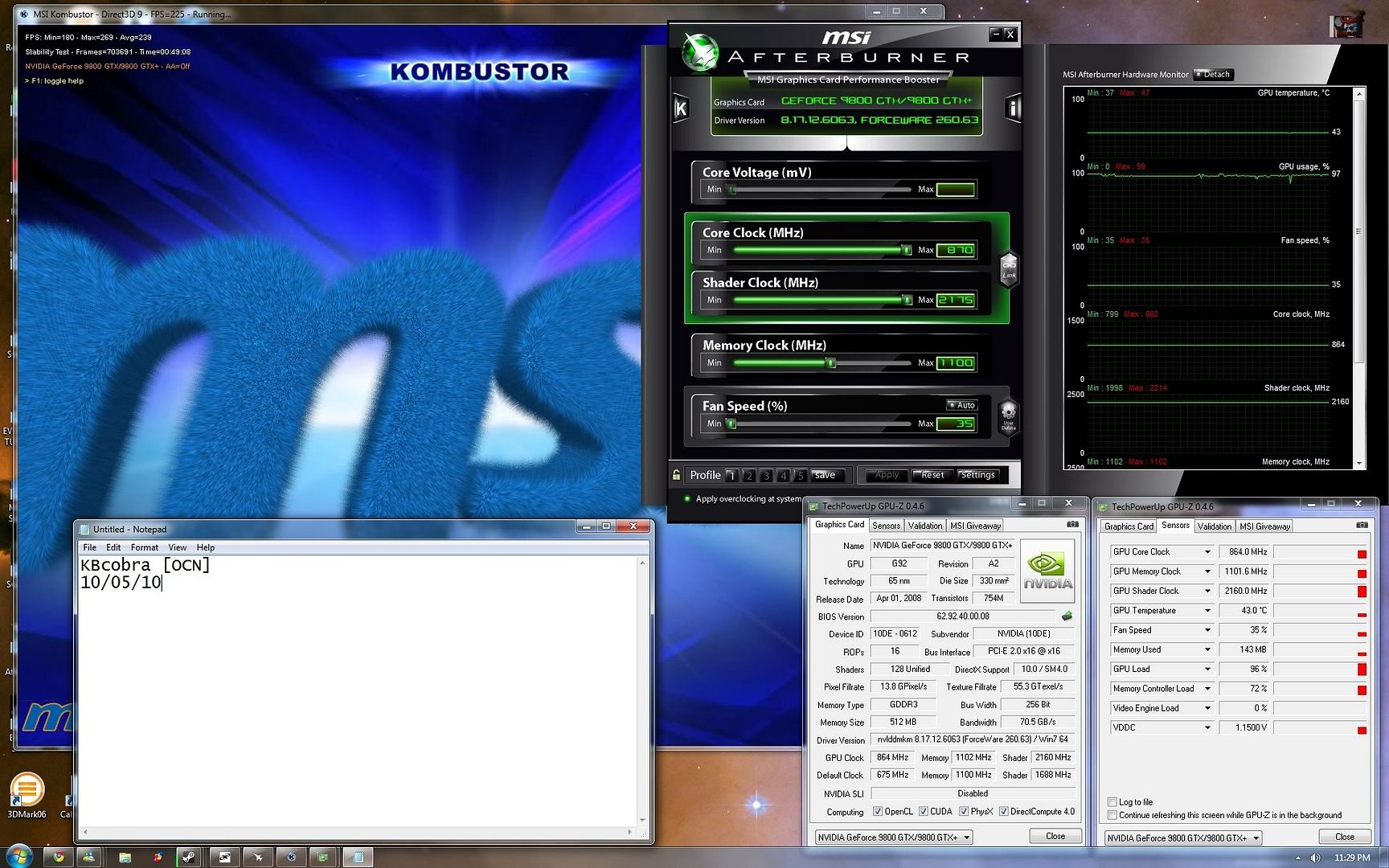 Possible Golden 9800 GTX ? | Overclock.net