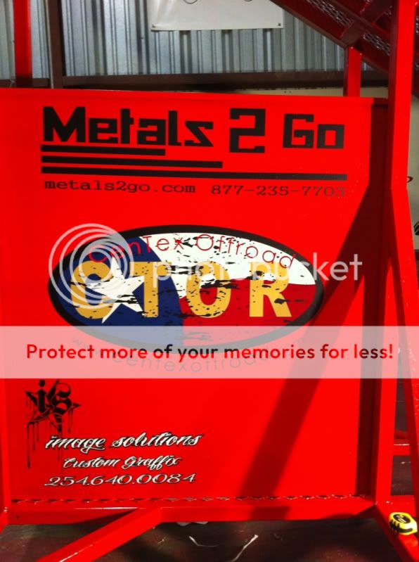 CenTex OffRoad: Thanks to Joe at Image Solutions for the RTI ramp Logo