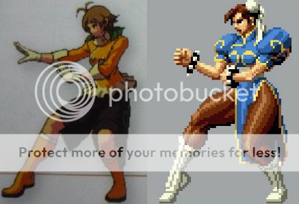 Does anyone remember the KOF XII MOOK, Those "NEW Character" Sprites ...