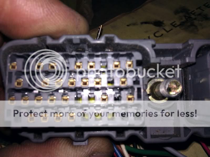 How to De-pin ECU connector Pin?