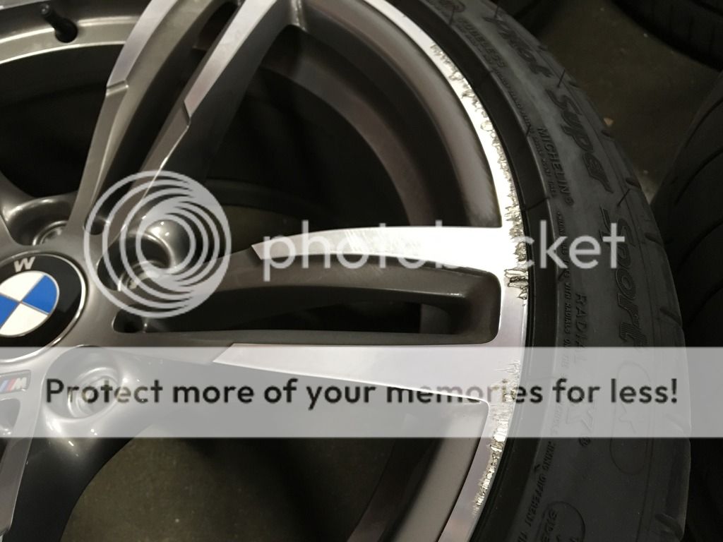 BMW OEM 437M Silver Wheels with Michelin PSS