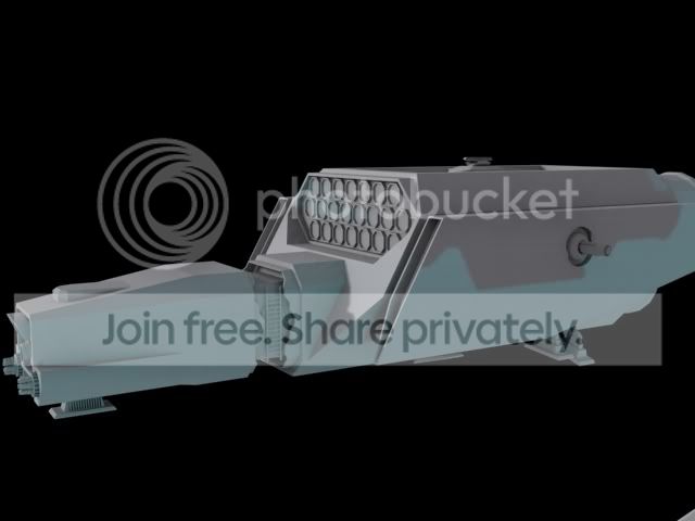 Longsword Class Super-Heavy Fighter WIP. (Not 56k friendly in all ...