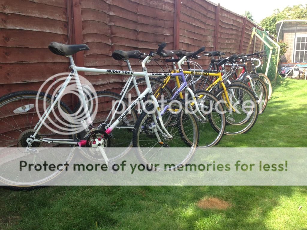 Complete 1988 Muddy Fox range | Retrobike