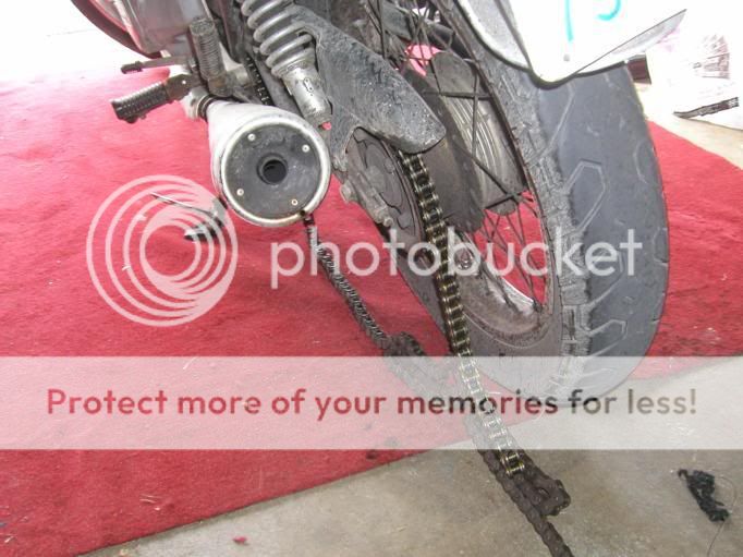 Replacing a Final Drive Chain