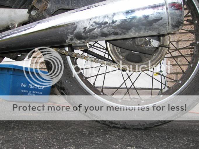 Replacing a Final Drive Chain