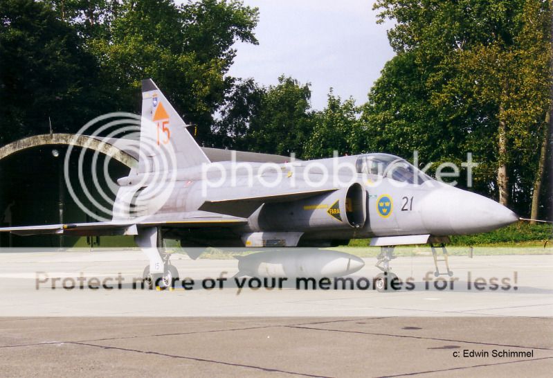 Swedish AF JAS37 Saab Viggen - FighterControl