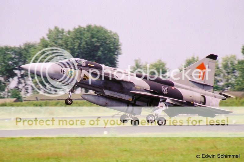 Swedish AF JAS37 Saab Viggen - FighterControl
