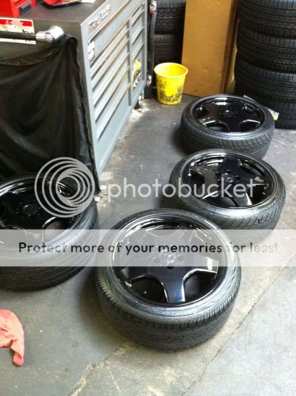 18" Legit AMG rims powdercoated $1000, NJ | VW Vortex - Volkswagen Forum