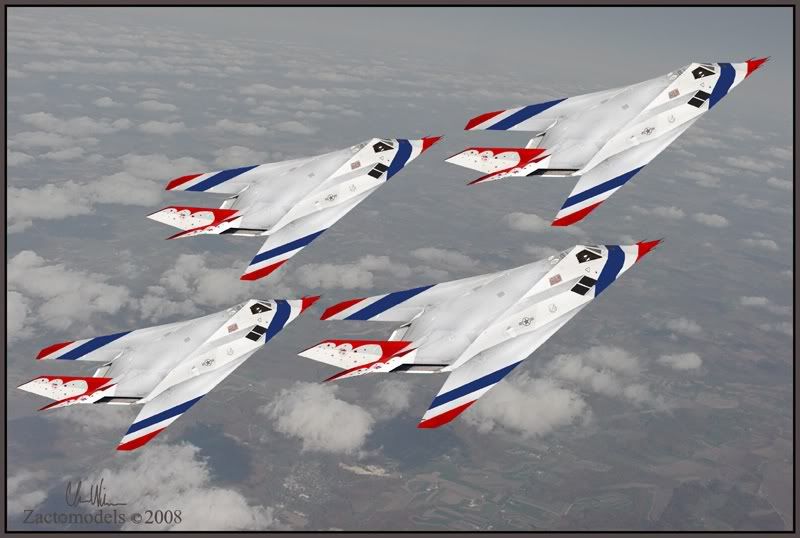 F-117 in Thunderbird Colors? Anyone - Research Corner - ARC Discussion ...
